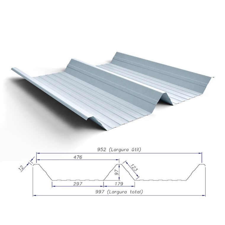 Telha Metálica Trapezoidal – GRUPO ABR
